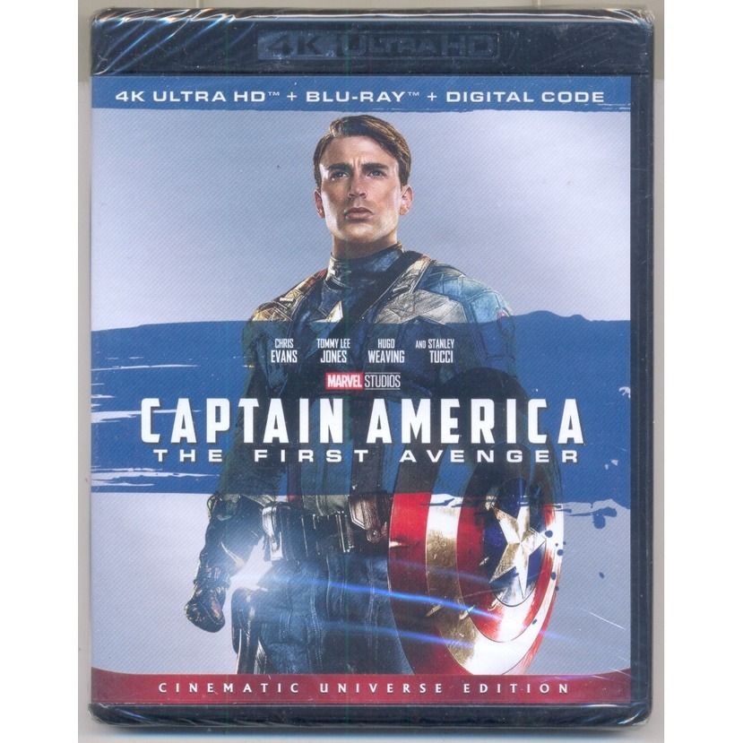 Captain America 3-Movie Collection 4K [ Blu-Ray ], Hobbies & Toys ...