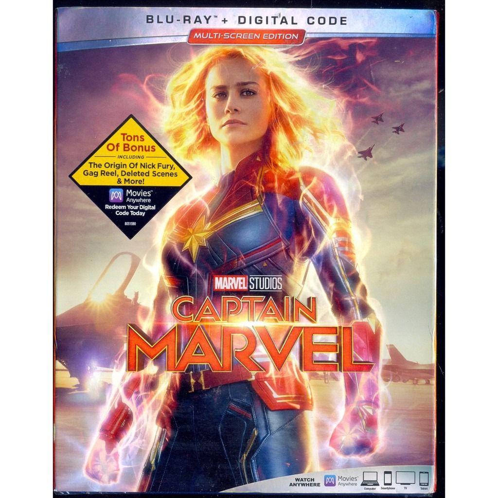 Captain Marvel [ Blu-Ray ], Hobbies & Toys, Music & Media, CDs & DVDs ...