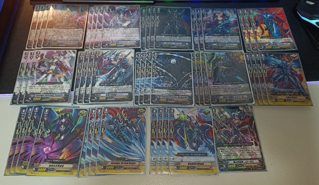 Cardfight Vanguard Shadow Paladins Ranging Form Dragon Revenger OG Deck, Hobbies & Toys, Toys ...