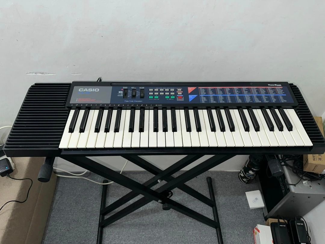 Casio CA-110 49-key ToneBank Portable Piano Keyboard, Hobbies & Toys ...