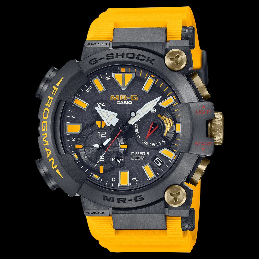 Casio G-SHOCK MR-G Frogman MRG-BF1000E-1A9 Double Anniversary, Men's Fashion, Watches ...