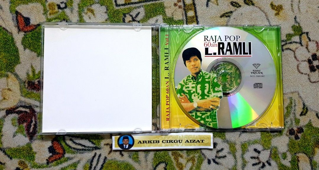 CD RAJA POP 60-AN L. RAMLI VOL.1, Hobbies & Toys, Music & Media, CDs ...