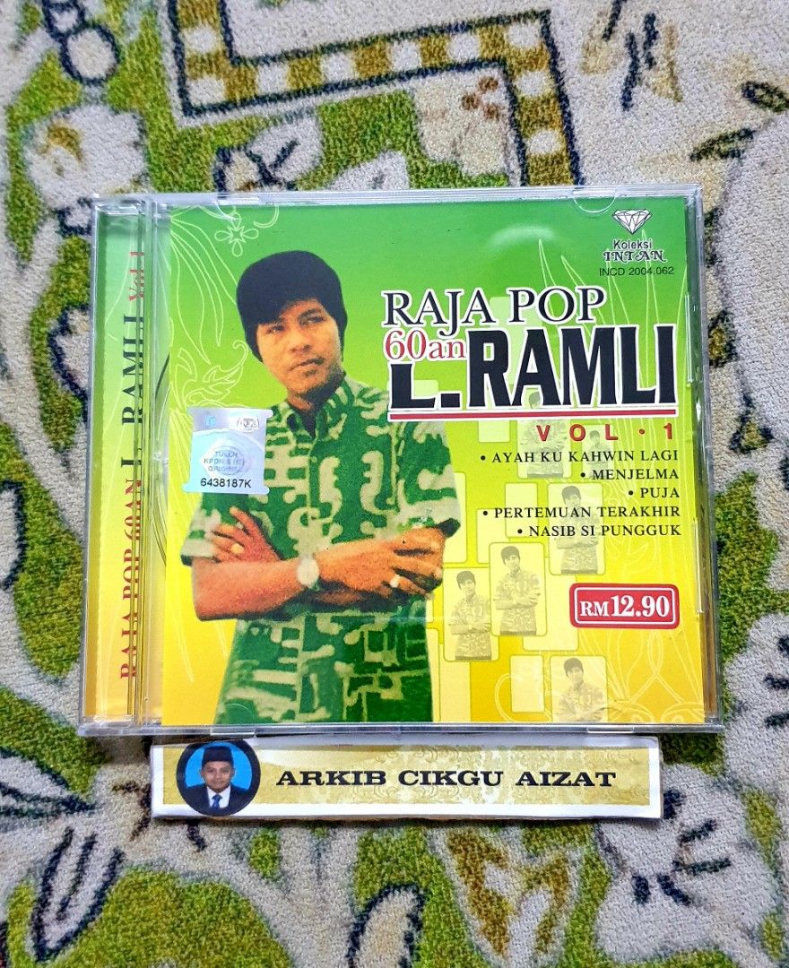 CD RAJA POP 60-AN L. RAMLI VOL.1, Hobbies & Toys, Music & Media, CDs & DVDs on Carousell