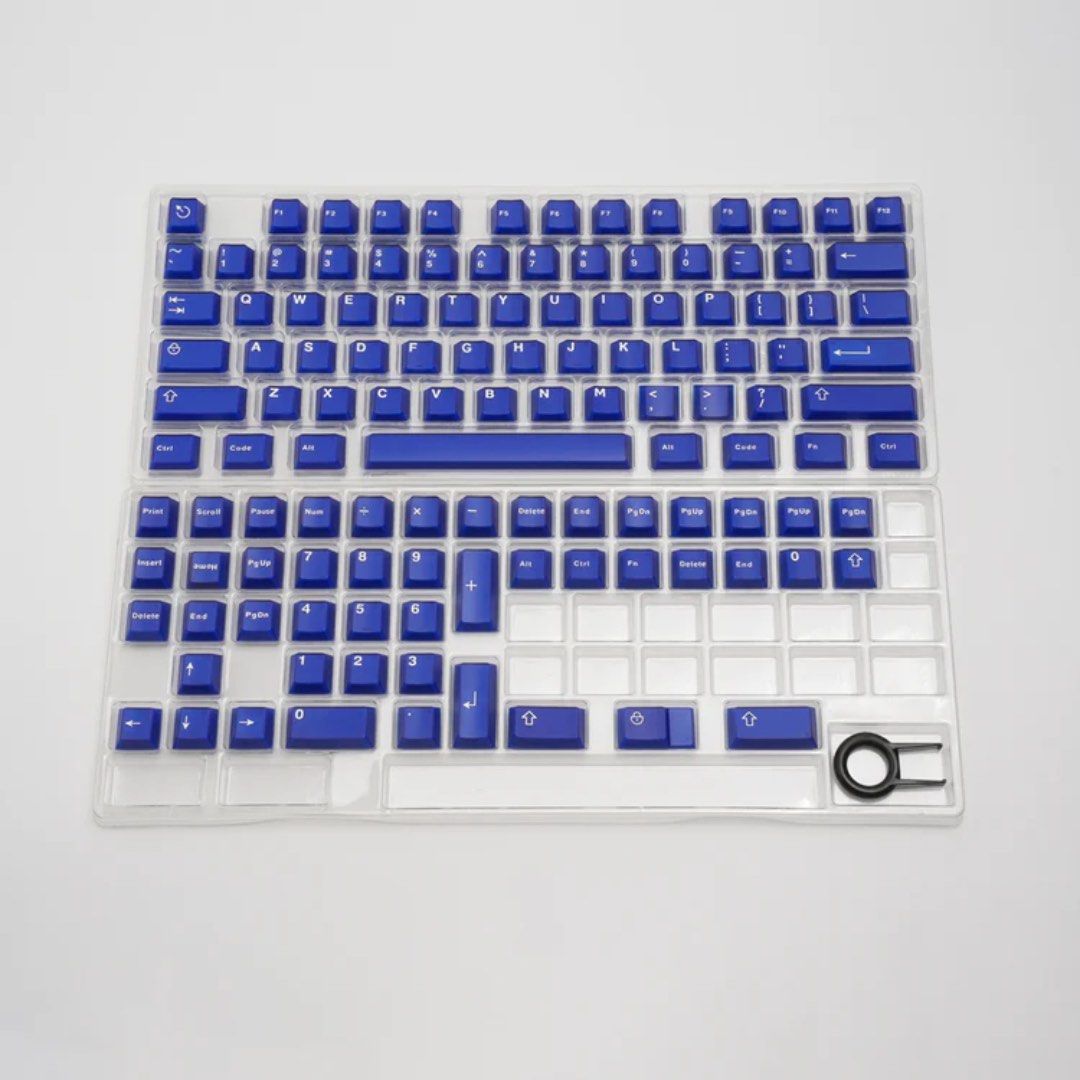 Cerulean Craft Klein Blue Keycaps / Cherry Profile Keycaps / ABS ...