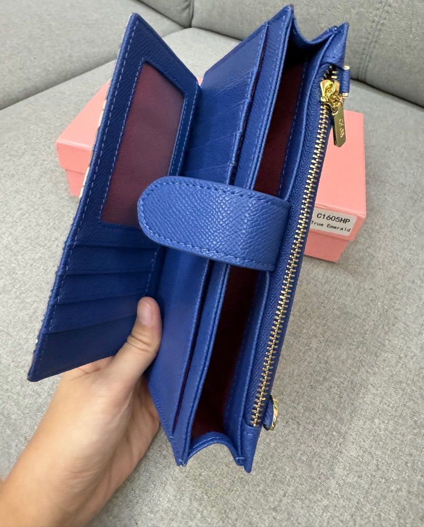 CFOB Calf Wristlet, Women's Fashion, Bags & Wallets, Clutches on Carousell