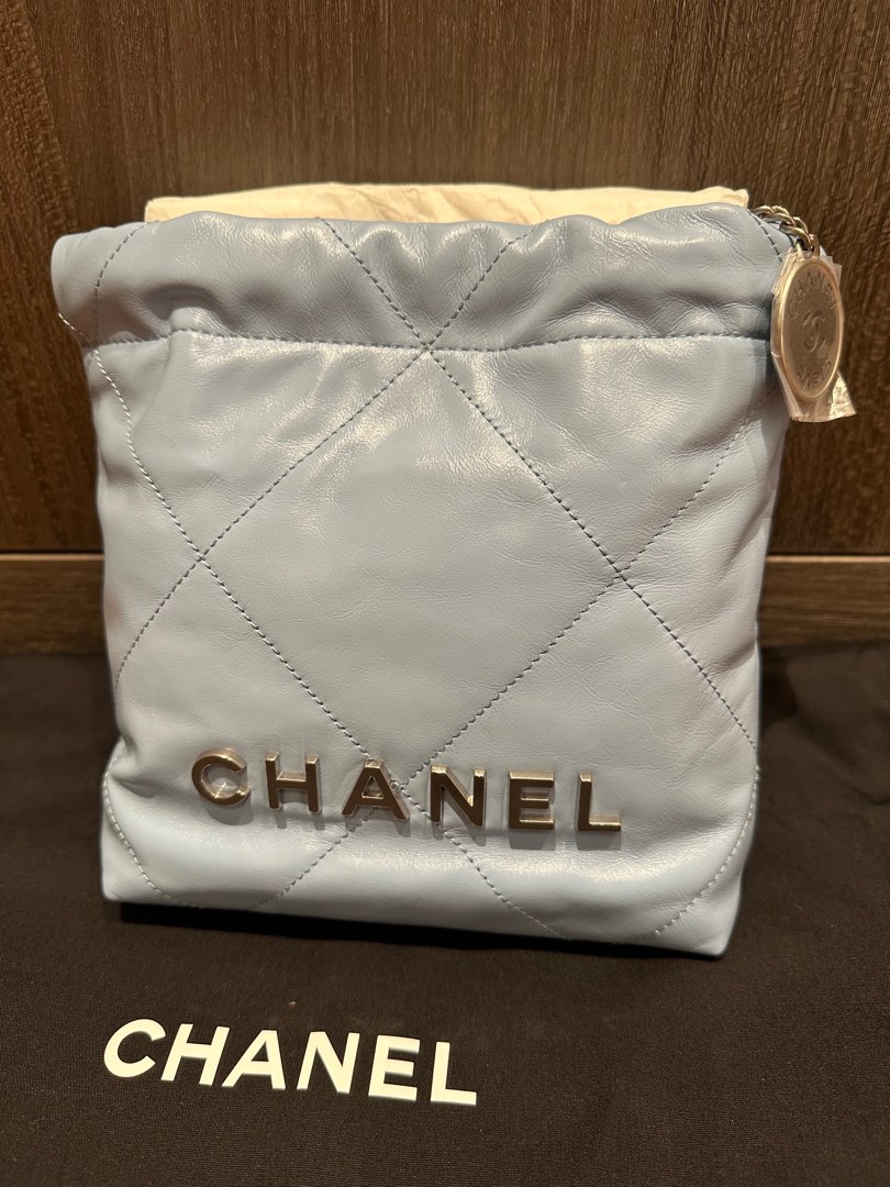 Chanel mini 22, Luxury, Bags & Wallets on Carousell