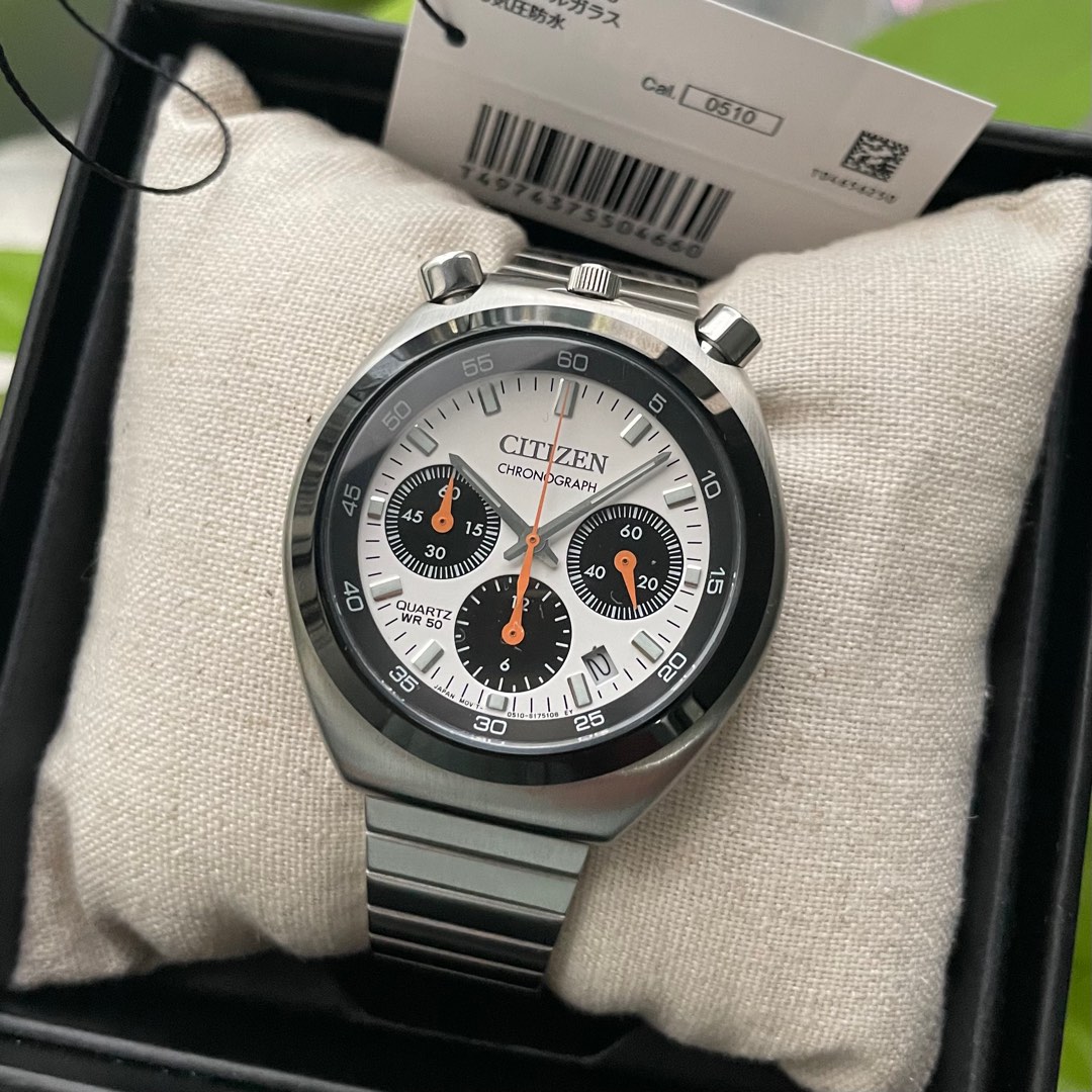 Citizen Bullhead Reissue - Panda Record Label - Tsuno Chronograph ...
