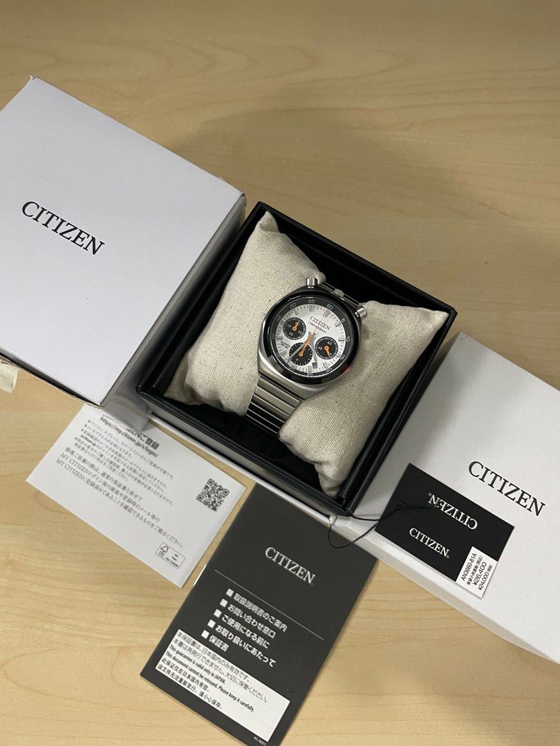 Citizen Bullhead Reissue - Panda Record Label - Tsuno Chronograph ...