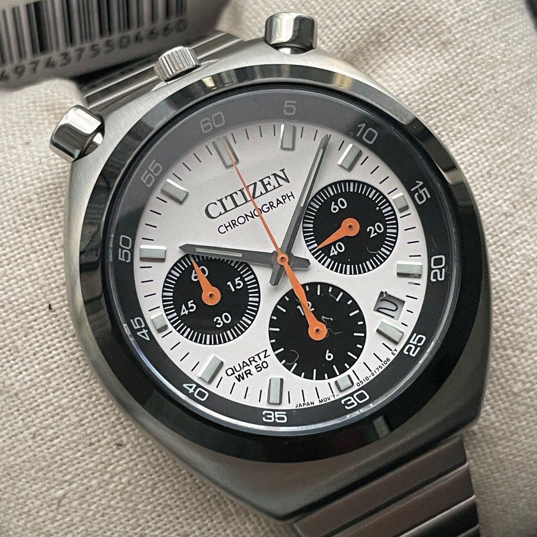 Citizen Bullhead Reissue - Panda Record Label - Tsuno Chronograph ...