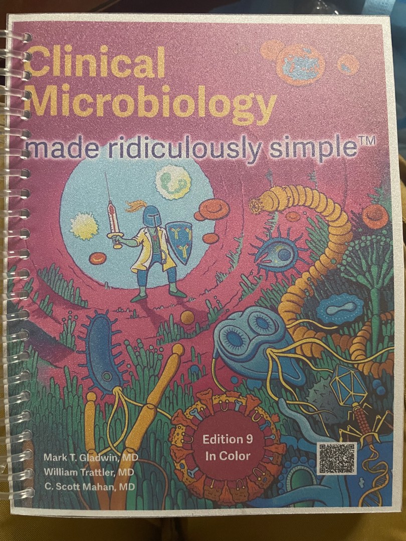 Clinical Microbiology made ridiculously simple 9th Ed, Hobbies & Toys ...
