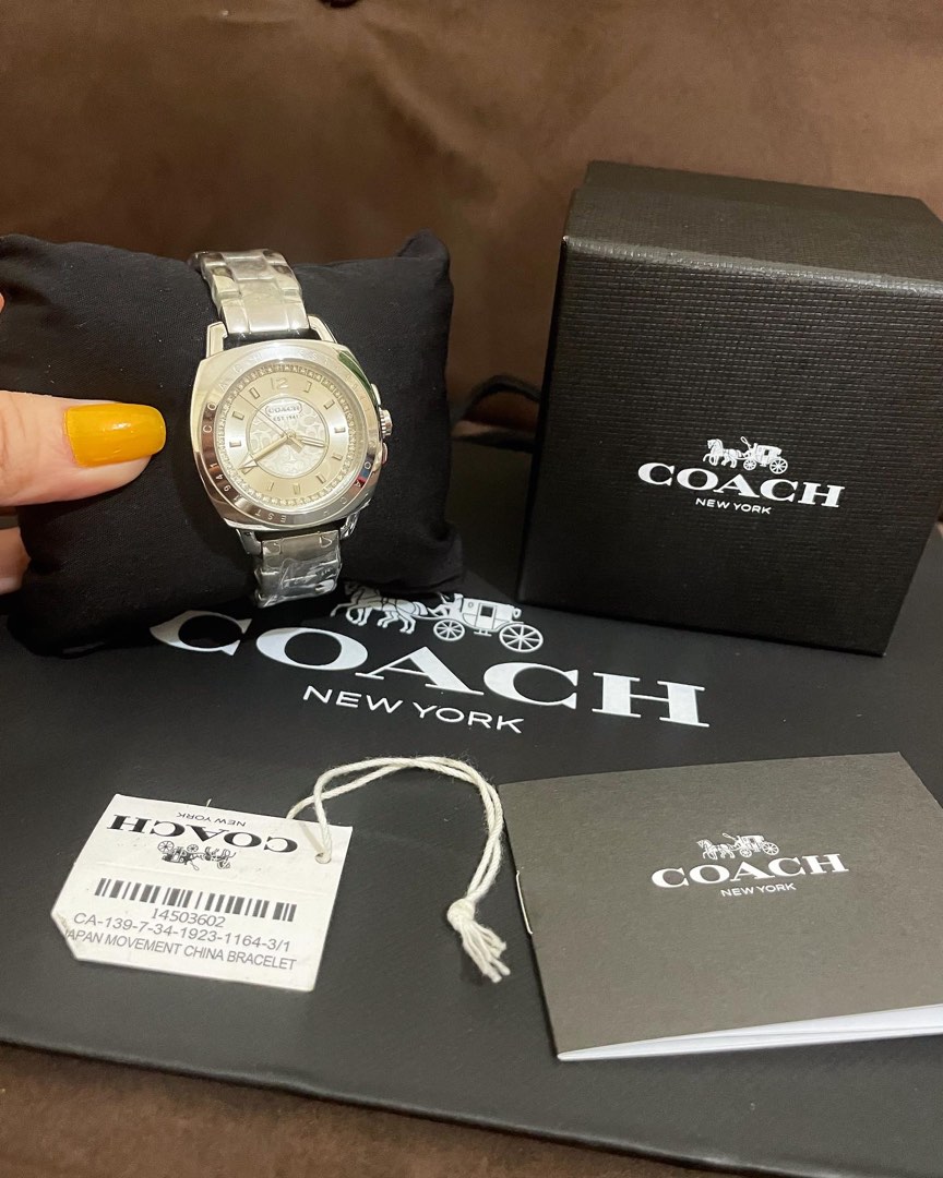 Coach watch authentic, Luxury, Watches on Carousell