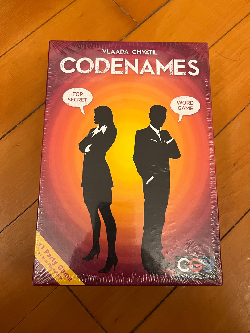 Codenames card game 遊戲, 興趣及遊戲, 玩具 & 遊戲類 - Carousell