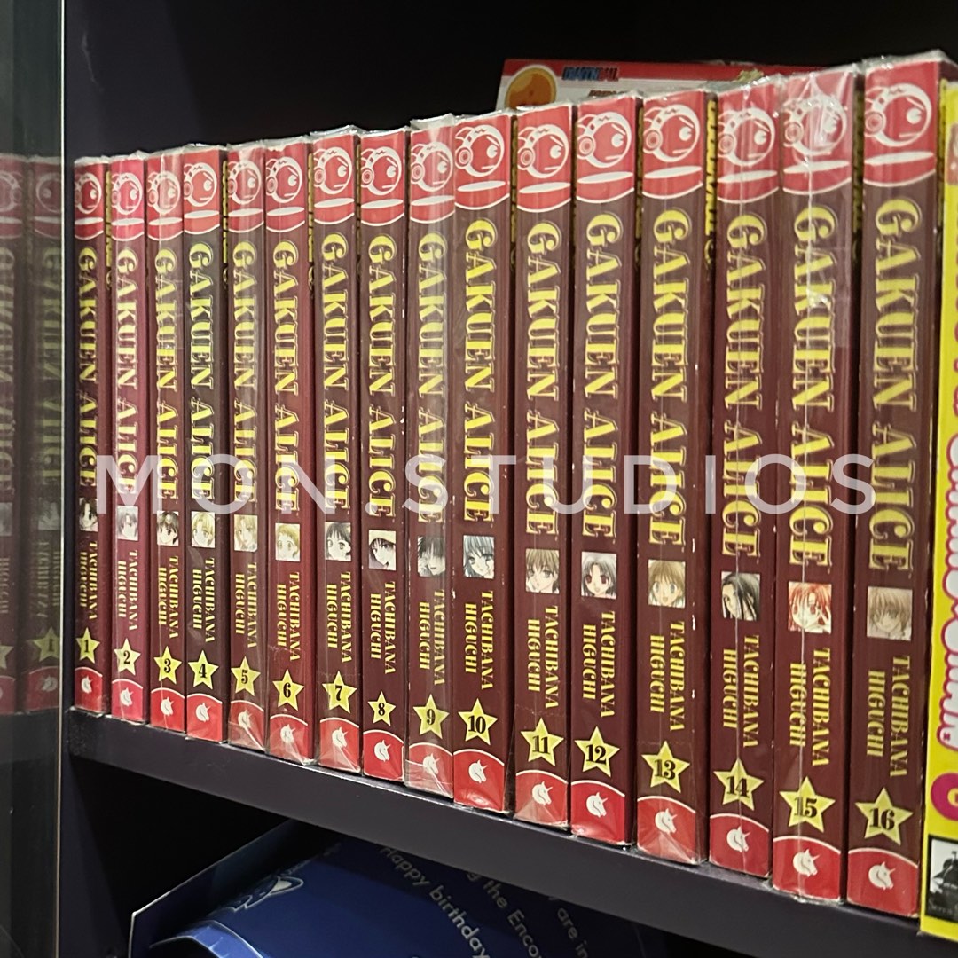 COMPLETE Gakuen Alice English Manga Set Volumes 1-16 by Higuchi ...
