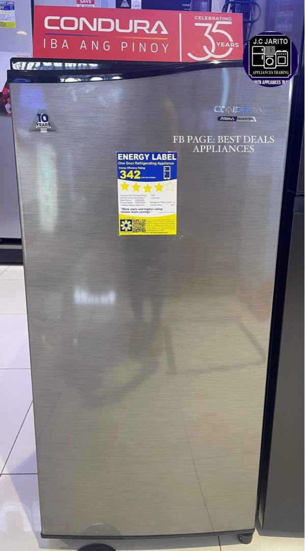 CONDURA INVERTER MANUAL DEFROST REF, TV & Home Appliances, Other Home ...