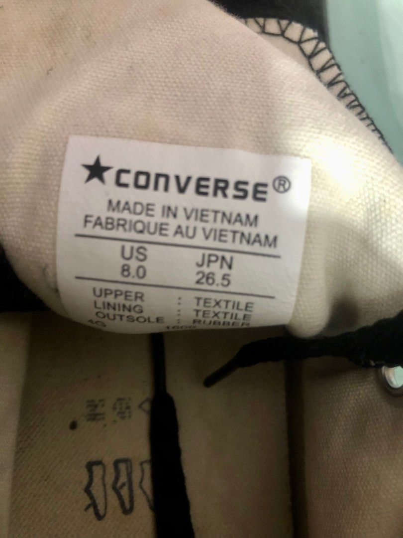 Converse Chucks x Vibram, Men's Fashion, Footwear, Sneakers on Carousell