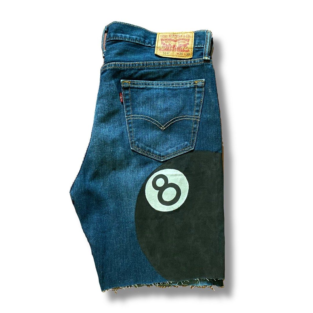 Customize Jorts Stuzzy 8 ball, Men's Fashion, Bottoms, Shorts on Carousell