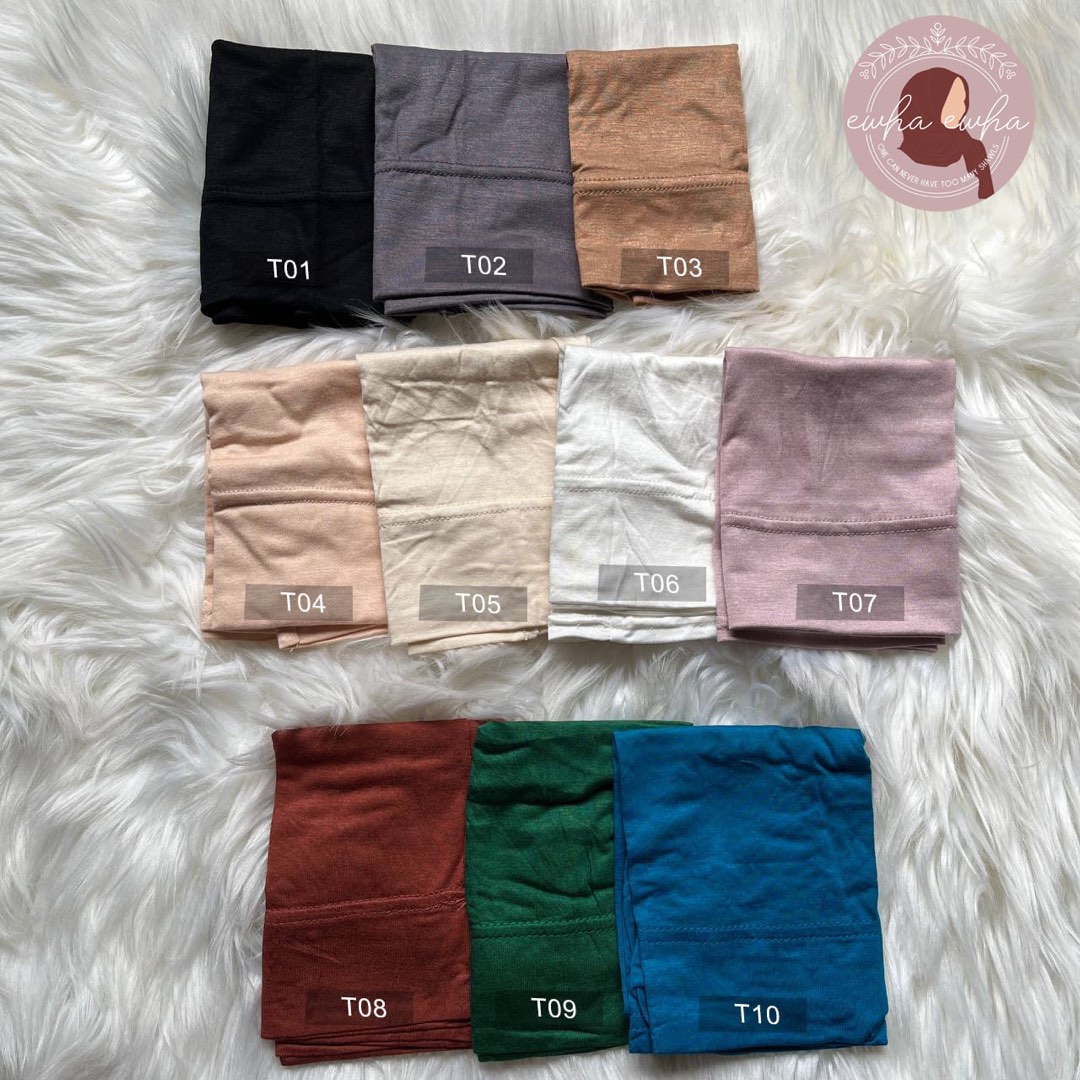 Cotton Tube Inner: Hijab Inner, Women's Fashion, Muslimah Fashion ...