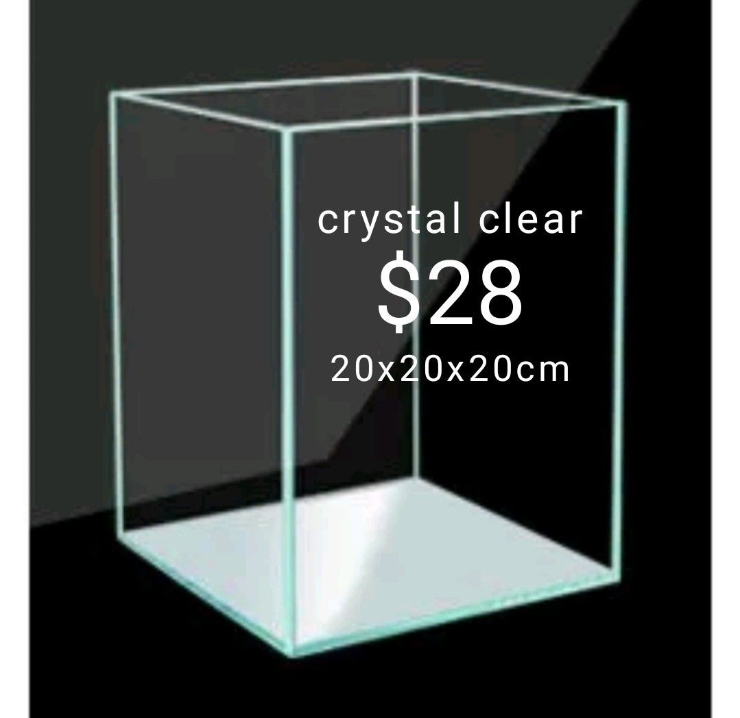 Crystal clear tank, Pet Supplies, Homes & Other Pet Accessories on ...