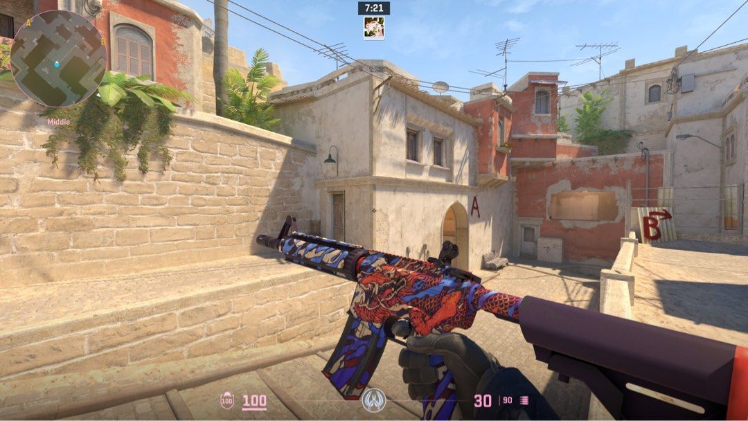 CSGO CS2 M4A4 | Dragon King FN [BUFF PRICE], Hobbies & Toys, Toys ...