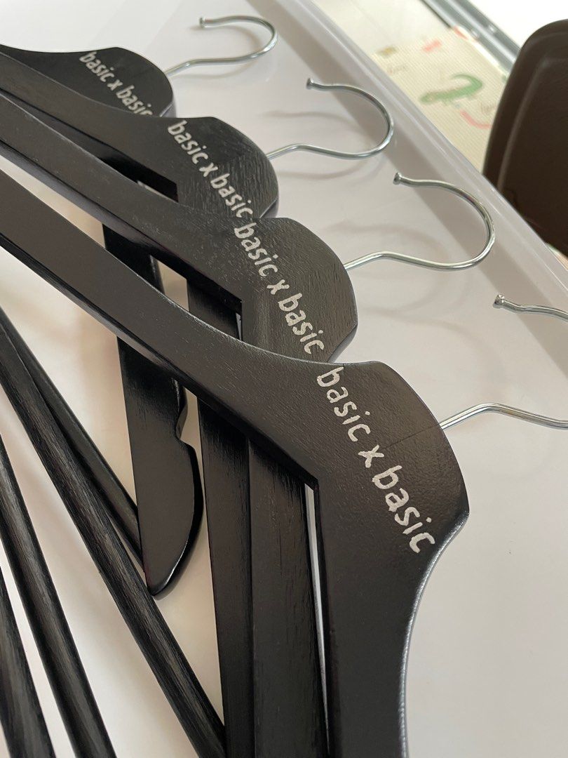 Customized hangers with handwritten words, Furniture & Home Living ...
