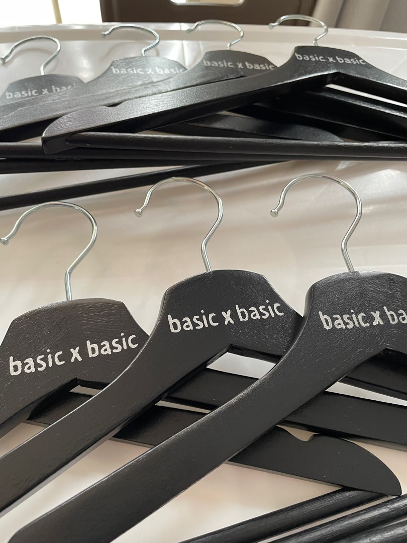 Customized hangers with handwritten words, Furniture & Home Living ...