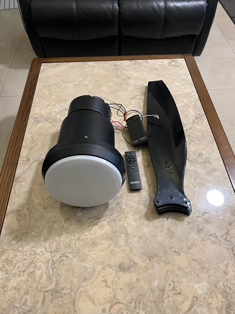 Daiko Tokyo Ceiling Fan 52 inch sale , Furniture & Home Living ...