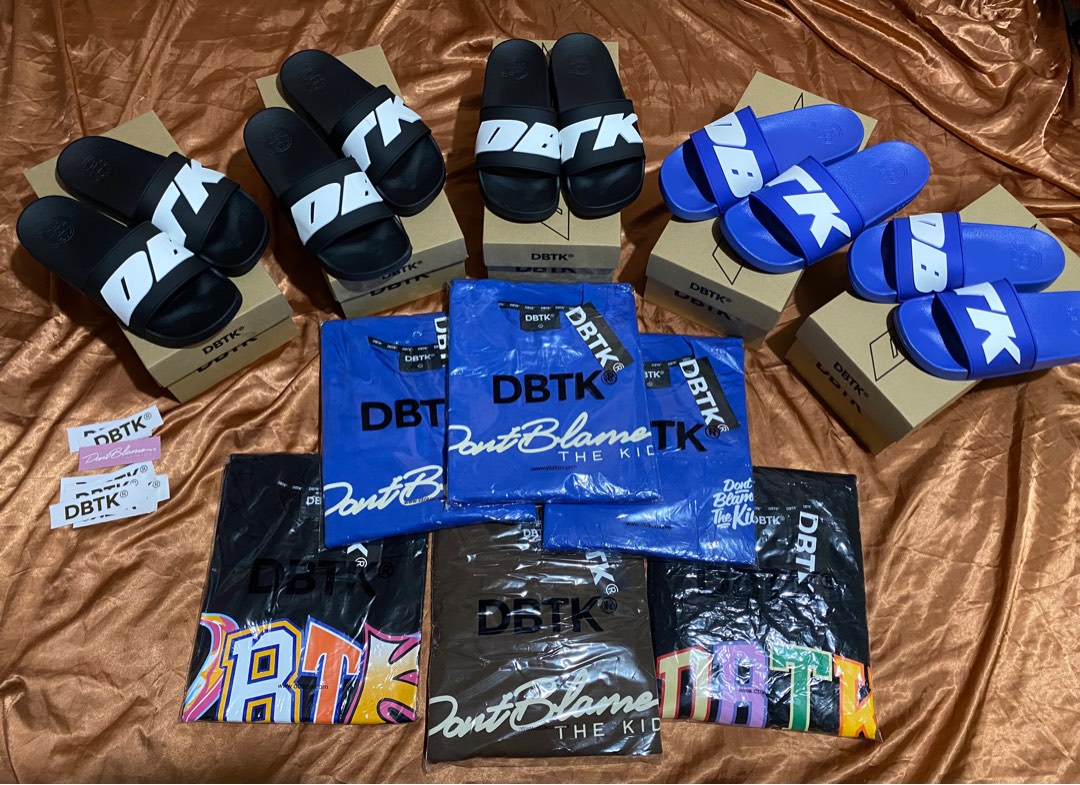 DBTK SHIRTS AND SLIDES, Men's Fashion, Tops & Sets, Tshirts & Polo ...