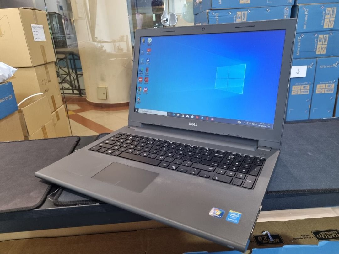 Dell Intel i5 Laptop - Large Screen - 15.6 Inch - 256GB SSD + 8GB RAM ...