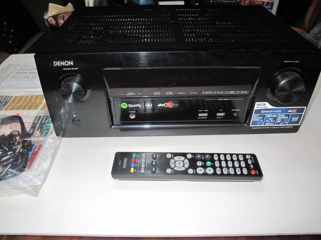 Denon AVR-X2200W, 音響器材, 其他音響配件及設備 - Carousell