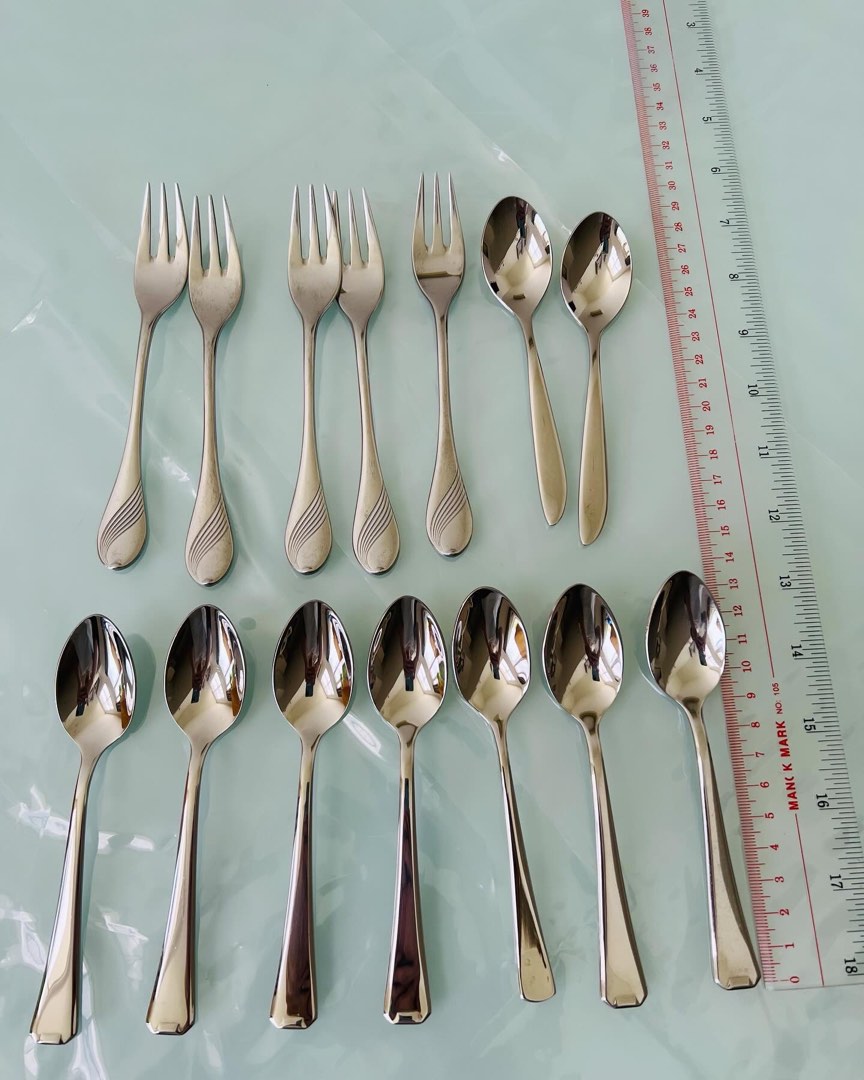 Dessert spoon and fork WMF, Furniture & Home Living, Kitchenware ...