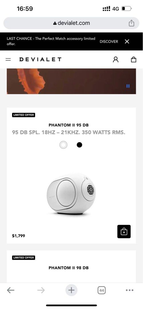 Devialet Phantom II 95 dB, Audio, Soundbars, Speakers & Amplifiers on ...