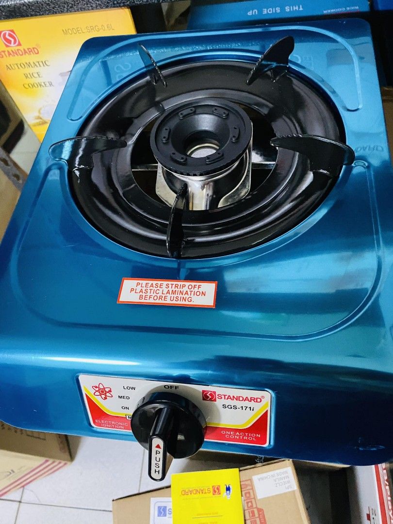 DIRECT SUPPLIER Standard Single Burner Gas Stove SGS-171i, TV & Home ...