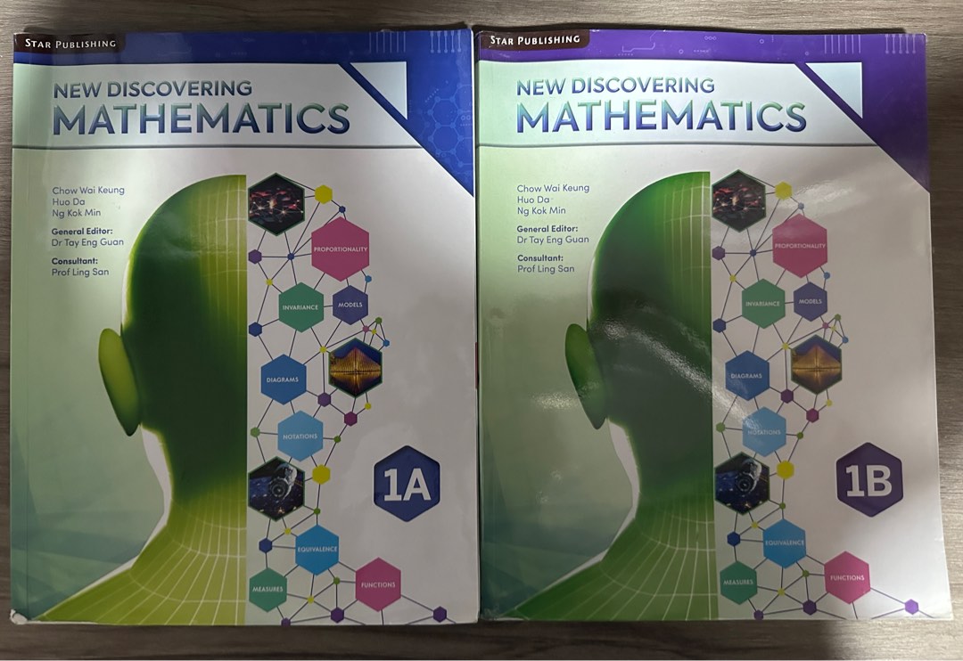 Discovering Mathematics 1A and 1B textbook, Hobbies & Toys, Books ...