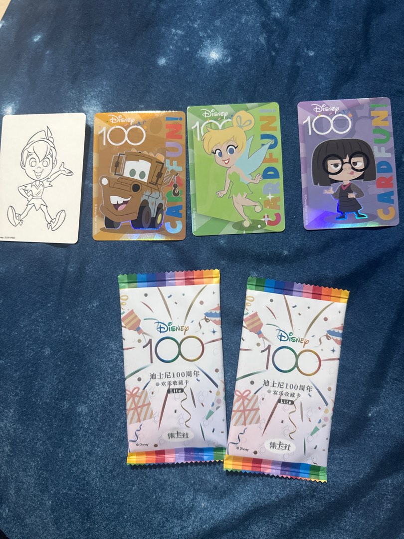 disney 100 cards, Hobbies & Toys, Toys & Games on Carousell