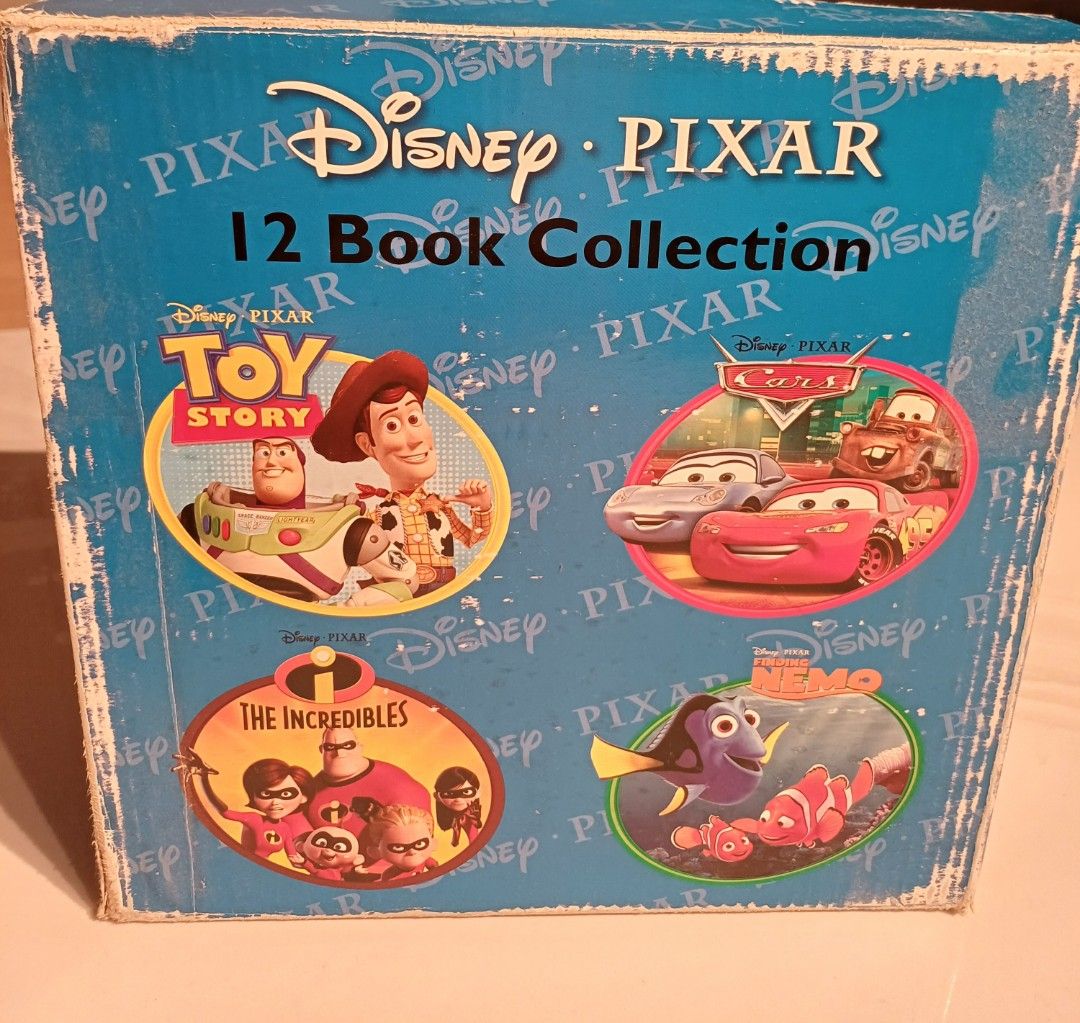 Disney Pixar 12 Book Collection, Hobbies & Toys, Books & Magazines, Children's Books on Carousell