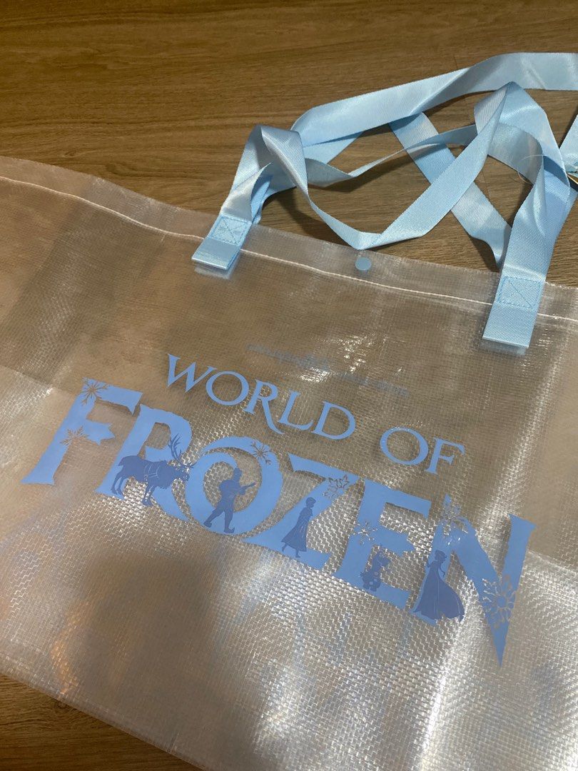 Disneyland Frozen Recycling Bag, Women's Fashion, Bags & Wallets, Tote ...