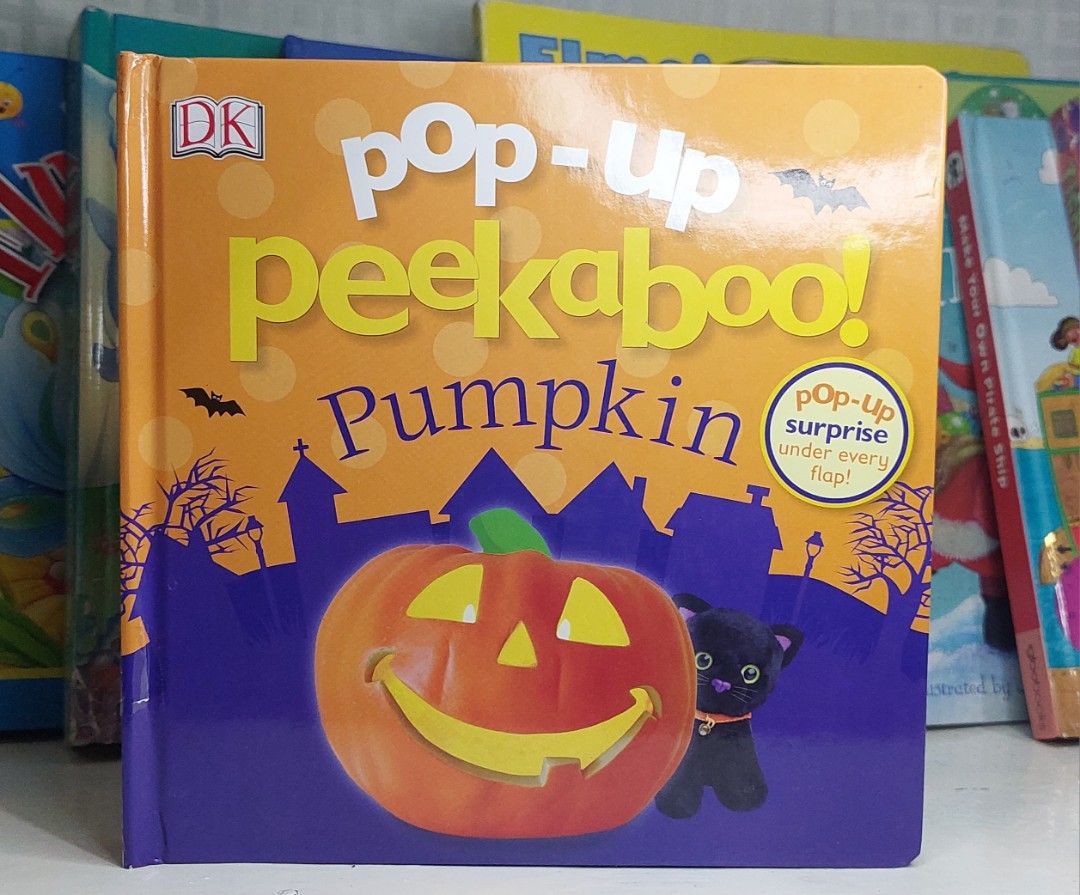 DK Pop-up Peekaboo Pumpkin, Hobbies & Toys, Books & Magazines, Children ...