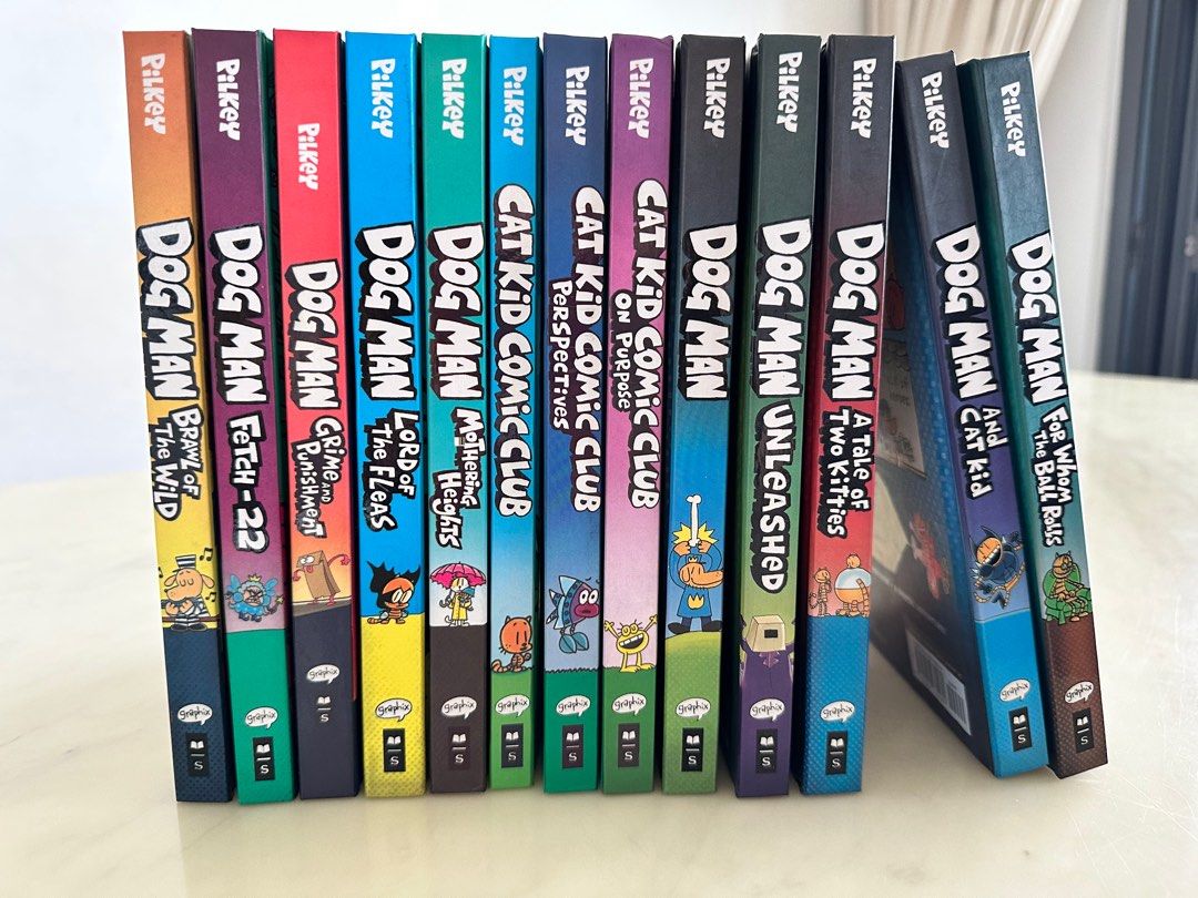 Dog Man x 10 books & Cat Kid Comic Club x 3 books, Everything Else on ...