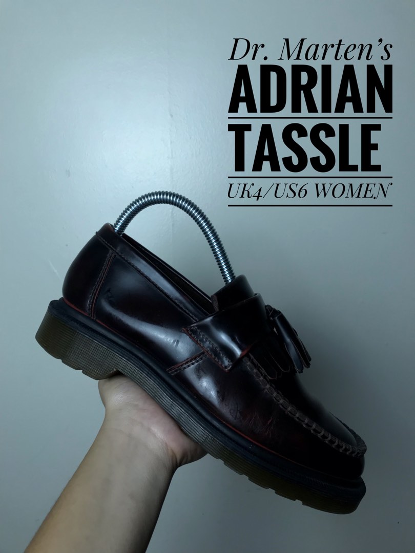DR MARTENS ADRIAN TASSLE - US 6 women, Women's Fashion, Footwear, Boots ...
