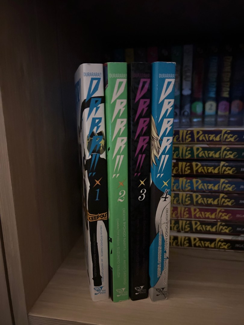 Durarara! Manga Vol. 1-4 (ENG), Hobbies & Toys, Books & Magazines ...