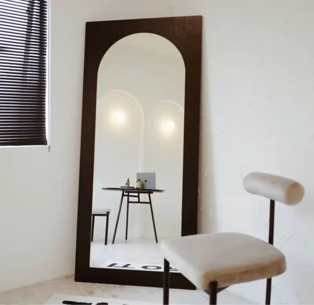 ELTON Modern Arch Standing Mirror, Furniture & Home Living, Home Decor ...
