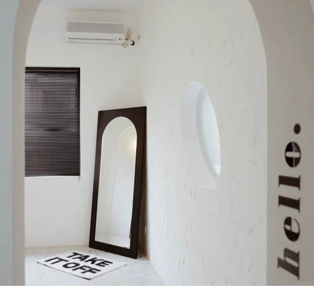 ELTON Modern Arch Standing Mirror, Furniture & Home Living, Home Decor ...