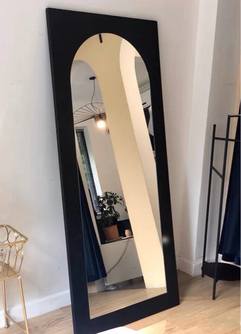 ELTON Modern Arch Standing Mirror, Furniture & Home Living, Home Decor ...