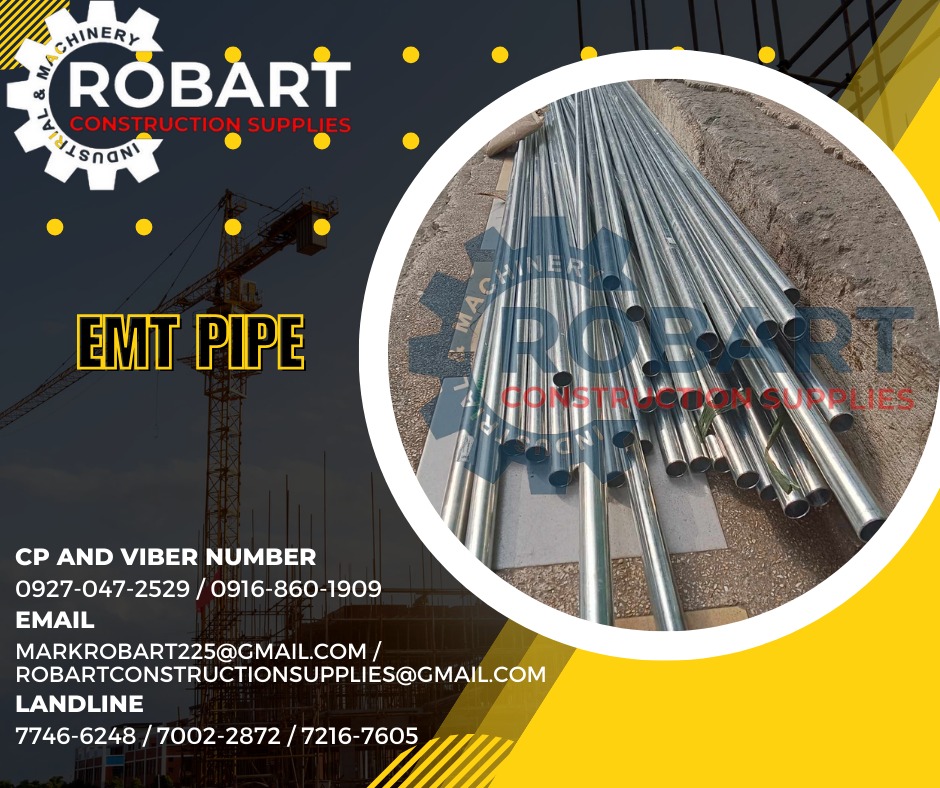 EMT Pipe, Commercial & Industrial, Construction & Building Materials on ...