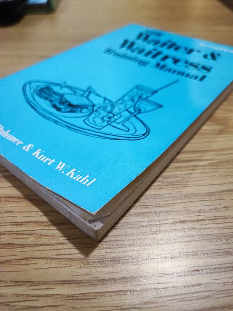 (ENG) The Waiter & Waitress Training Manual, Hobbies & Toys, Books ...