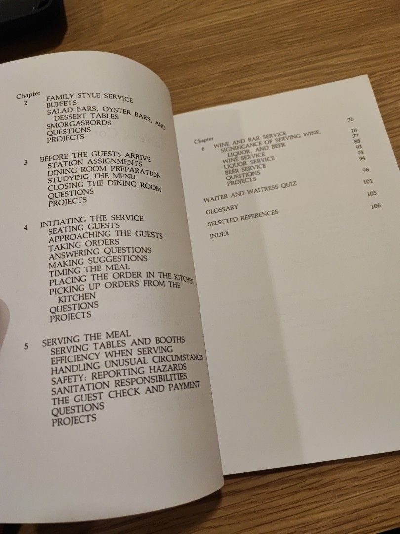 (ENG) The Waiter & Waitress Training Manual, Hobbies & Toys, Books ...