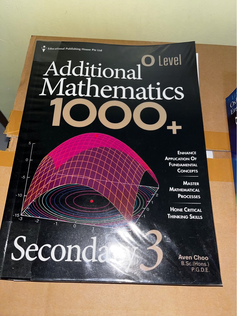 EPH SEC 3 Additional Mathematics assessment book, Hobbies & Toys, Books & Magazines, Assessment ...