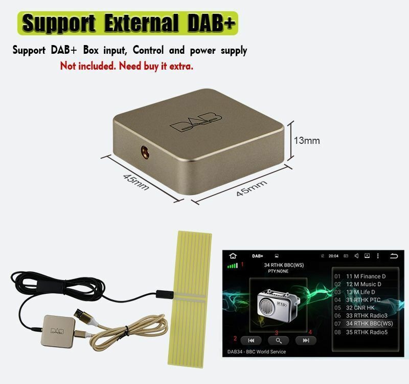 A2)External DAB+ Digital Radio Tuner Box w/Amplified Antenna for ...