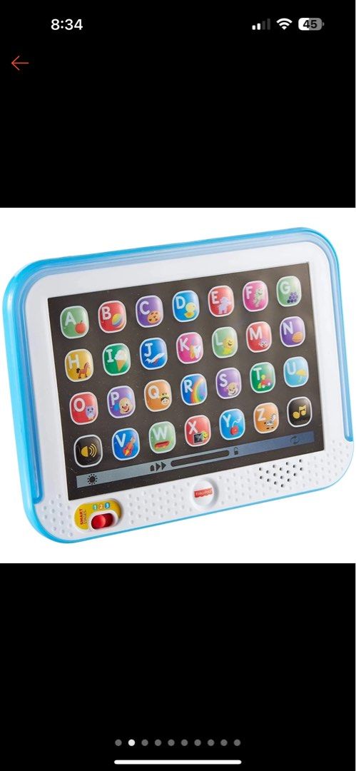 Fisher Price Laugh & Learn Tablet, Babies & Kids, Infant Playtime on ...