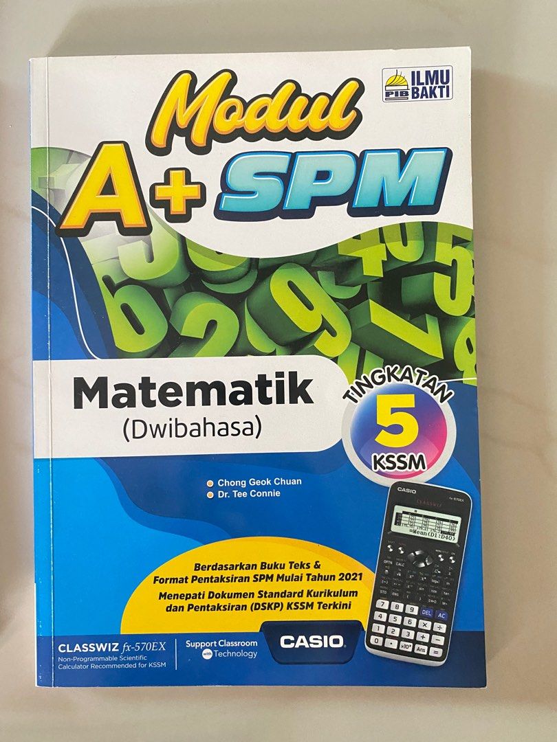Form 5 KSSM MATHEMATICS DWIBAHASA TOPICAL WORKBOOK with ANSWERS ( new ...